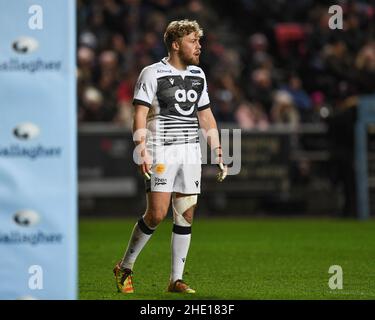 Gus Warr of Sale Sharks, during the game Stock Photo - Alamy