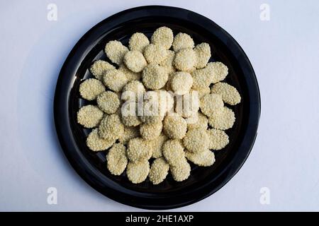 revdi sweets, rewari sweet, white sesame seeds, sesame candy, makara ...