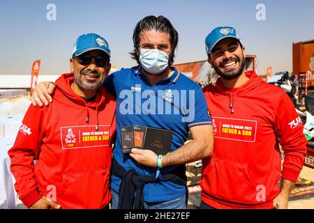 CASTERA David, Director of the Dakar Rally, HERBST Charlie (fra ...