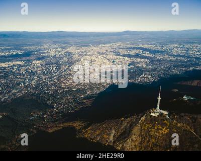 Autumn view of Vitosha Mountain, Sofia City Region, Bulgaria Stock ...