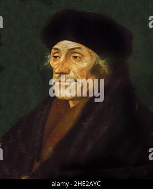 DESIDERIUS ERASMUS (1466-1536) Dutch Renaissance philosopher Stock ...