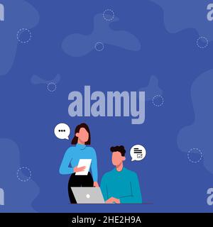 Partners Sharing New Wonderful Ideas For Skill Improvement Discussing ...