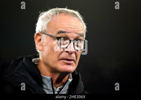 Watford manager Claudio Ranieri following the Emirates FA Cup third ...