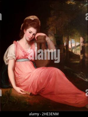 Anne Birch by George Romney Stock Photo - Alamy