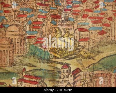 Rome 1600 detail2 Stock Photo - Alamy