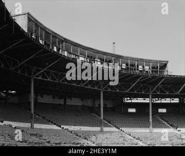 Roosevelt Stadium abandoned 8 Stock Photo - Alamy