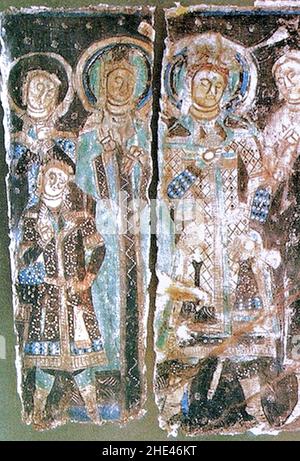 Royal family, Cave 17 Stock Photo - Alamy