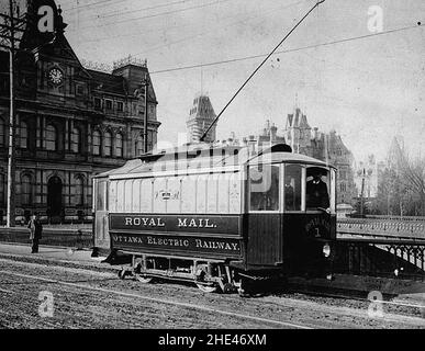 The Royal Mail Ottawa Electric Railway was a major transportation ...