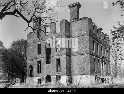 Ruins of Rosewell Plantation Gloucester County Virginia Stock Photo - Alamy