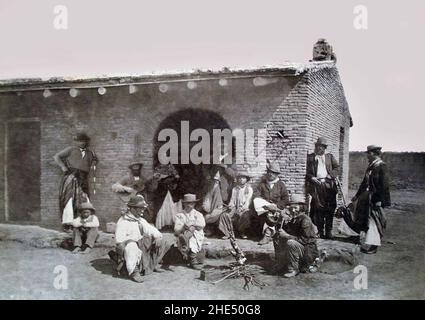 Rural workers Argentina 1890s Stock Photo - Alamy