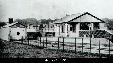 Rye and Camber Tramway - Original Rye Station (1895 Stock Photo - Alamy