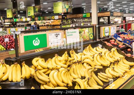Australian Bananas in supermarket Stock Photo - Alamy