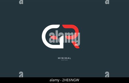 Alphabet letter icon logo GR and RG Stock Vector Image & Art - Alamy