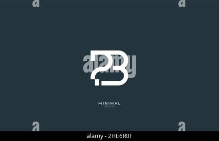 Alphabet letter icon logo PB Stock Vector Image & Art - Alamy
