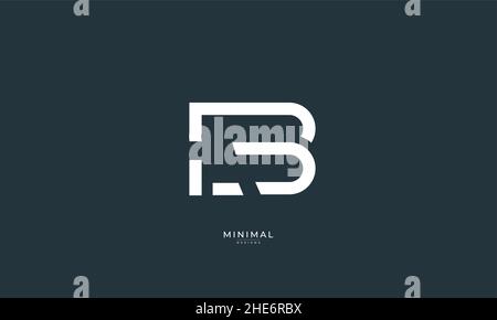 lb l b alphabet letter logo icon combination design with rainbow color ...