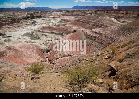 Geological formations in Ischigualasto Stock Photo - Alamy