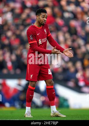 Liverpool's Elijah Dixon-Bonner during the Papa John's Trophy, Northern ...