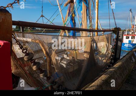 Side Trawlers, fishing fleet, Kings Lynn Stock Photo - Alamy
