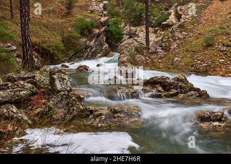 Source of the Guardal River in Huescar, Granada Stock Photo - Alamy