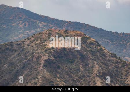 Mountain landscape of Catalina Island at California Stock Photo - Alamy
