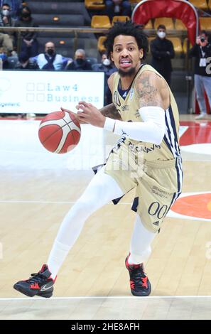 Branden Frazier (Fortitudo Kigili Bologna) during the series A1 of ...