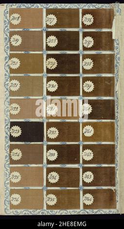 Salesman's Sample Book (England), 1784 Stock Photo - Alamy