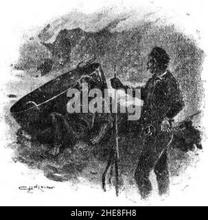 Salgari - I pescatori di trepang (page 175 crop Stock Photo - Alamy