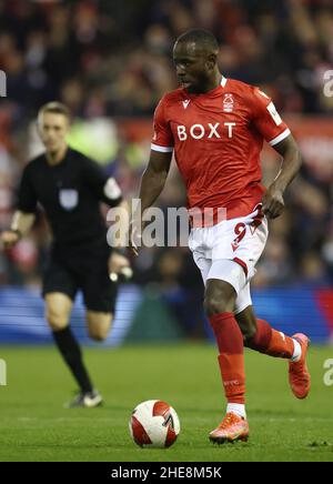 Keinan Davis #9 of Nottingham Forest during the game Stock Photo - Alamy