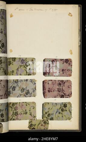 Sample Book (France), 1890 Stock Photo - Alamy