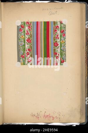 Sample Book Of Ribbons (USA), ca. 1910 Stock Photo - Alamy