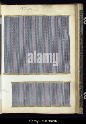 Sample Book, Fabrique de Registres Toile Soie 1904 - 1905 - 1906 ...