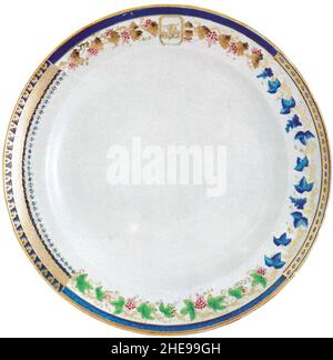 Sample plate four patterns Stock Photo - Alamy