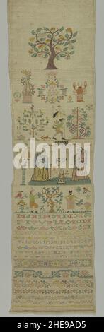 Sampler (Germany), 1782 Stock Photo - Alamy