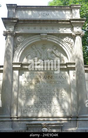 Samuel Hahnemann Memorial - Washington, DC Stock Photo - Alamy