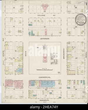 The Belleville Fire Insurance Map from 1904-1908 provides a detailed ...