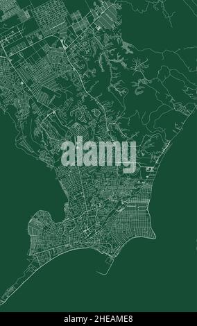 Urban vector city map of Maceio, Brazil Stock Vector Image & Art - Alamy