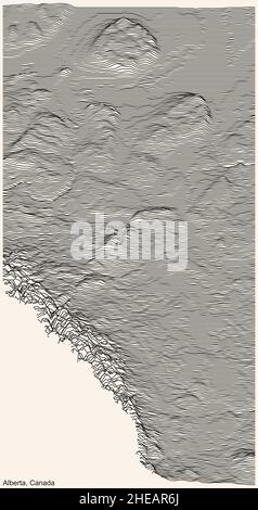 Alberta Map on Canadian Flag. AB, CA Province Map on Canada Flag. EPS ...