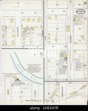 Map of Coffey in Kansas Stock Photo - Alamy