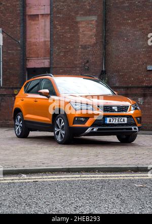 2016 SEAT Ateca Spanish built VW group SUV Stock Photo - Alamy