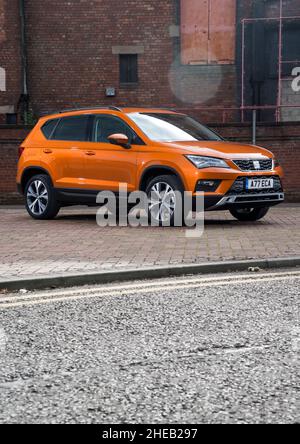 2016 SEAT Ateca Spanish built VW group SUV Stock Photo - Alamy
