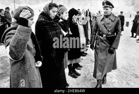 SCHINDLER'S LIST 1993 Universal Pictures film with Ralph Fiennes as ...