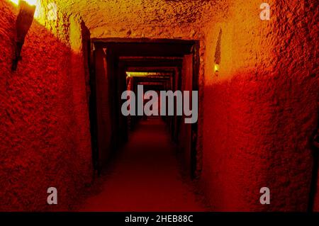 Roman mines of Rio tinto in Huelva Stock Photo - Alamy
