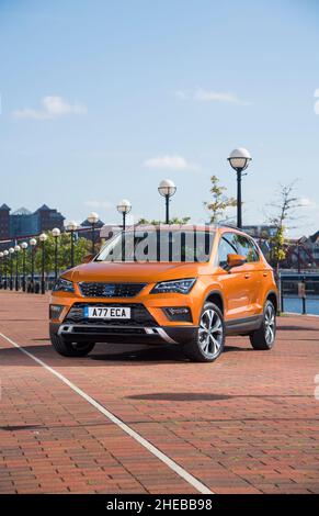 2016 SEAT Ateca Spanish built VW group SUV Stock Photo - Alamy