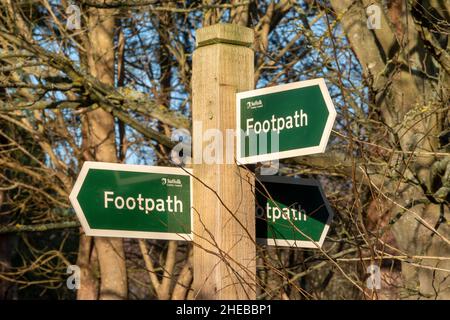 Wooden Road Sign with Three Arrow Boards Isolated on White Background ...