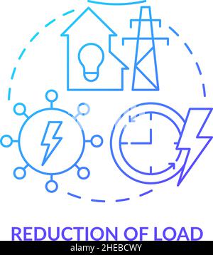 Reduction of load concept icon Stock Vector Image & Art - Alamy