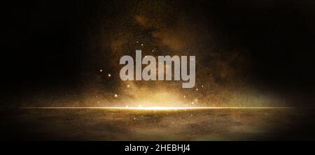 Weary Particle Effects With Smoke And Spotlight Captivating Smoky with ...