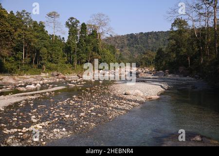 River Neora in Kalimpong district. West Bengal, India Stock Photo - Alamy