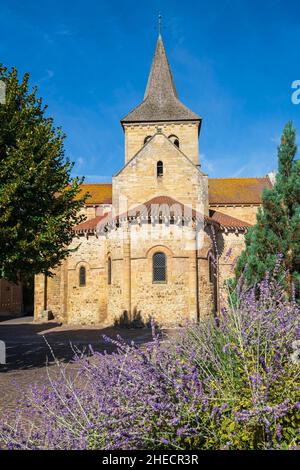 France, Allier, Lurcy-Levis, stage on the Via Lemovicensis or Vezelay ...