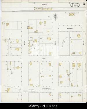 Map of Murray in Oklahoma Stock Photo - Alamy