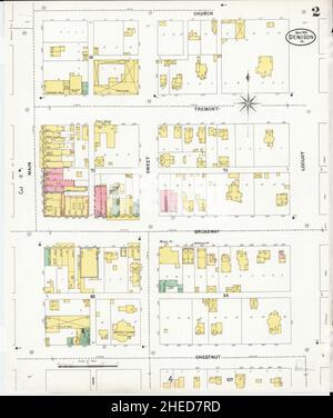 Map of Denison, Crawford County, Iowa , Denison Iowa, Maps Norman B ...